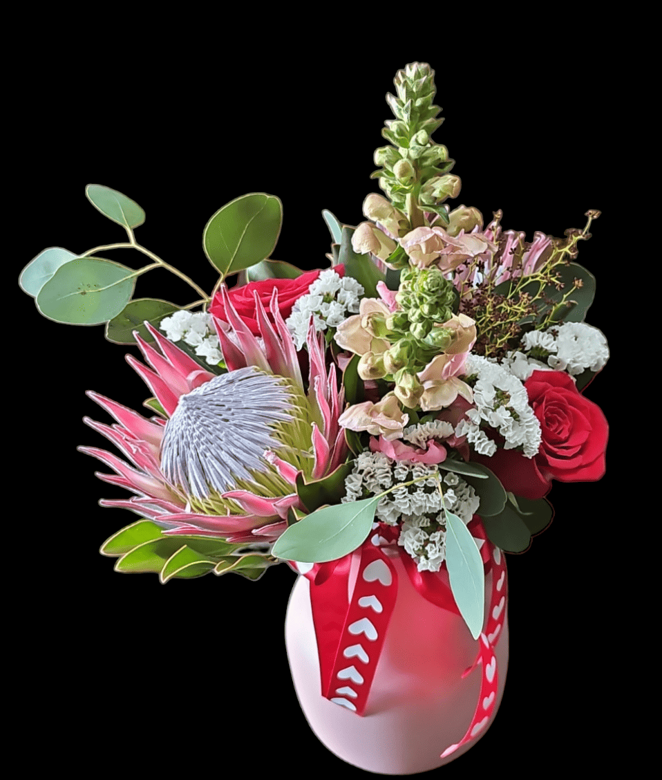 Babe Pink Flower Arrangement | Linard Floral